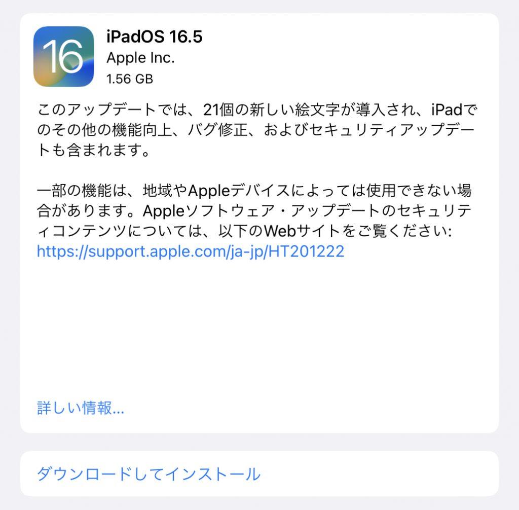 iOS 16.5 / iPadOS 16.5 / watchOS 9.5.1 インストール | wnkhs.net