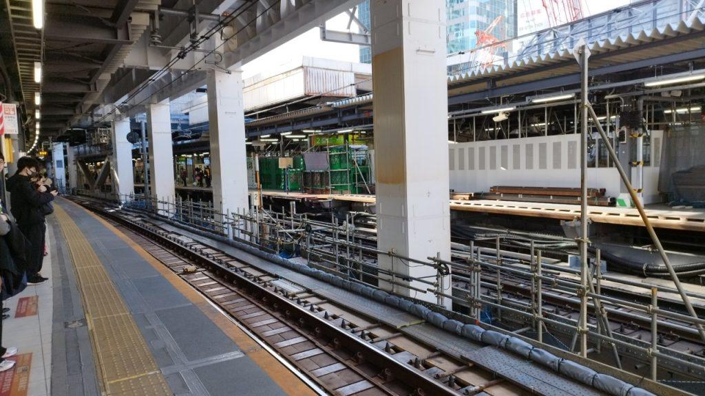 渋谷駅の山手線を止める工事はこれでおしまい（STEP 5） | wnkhs.net